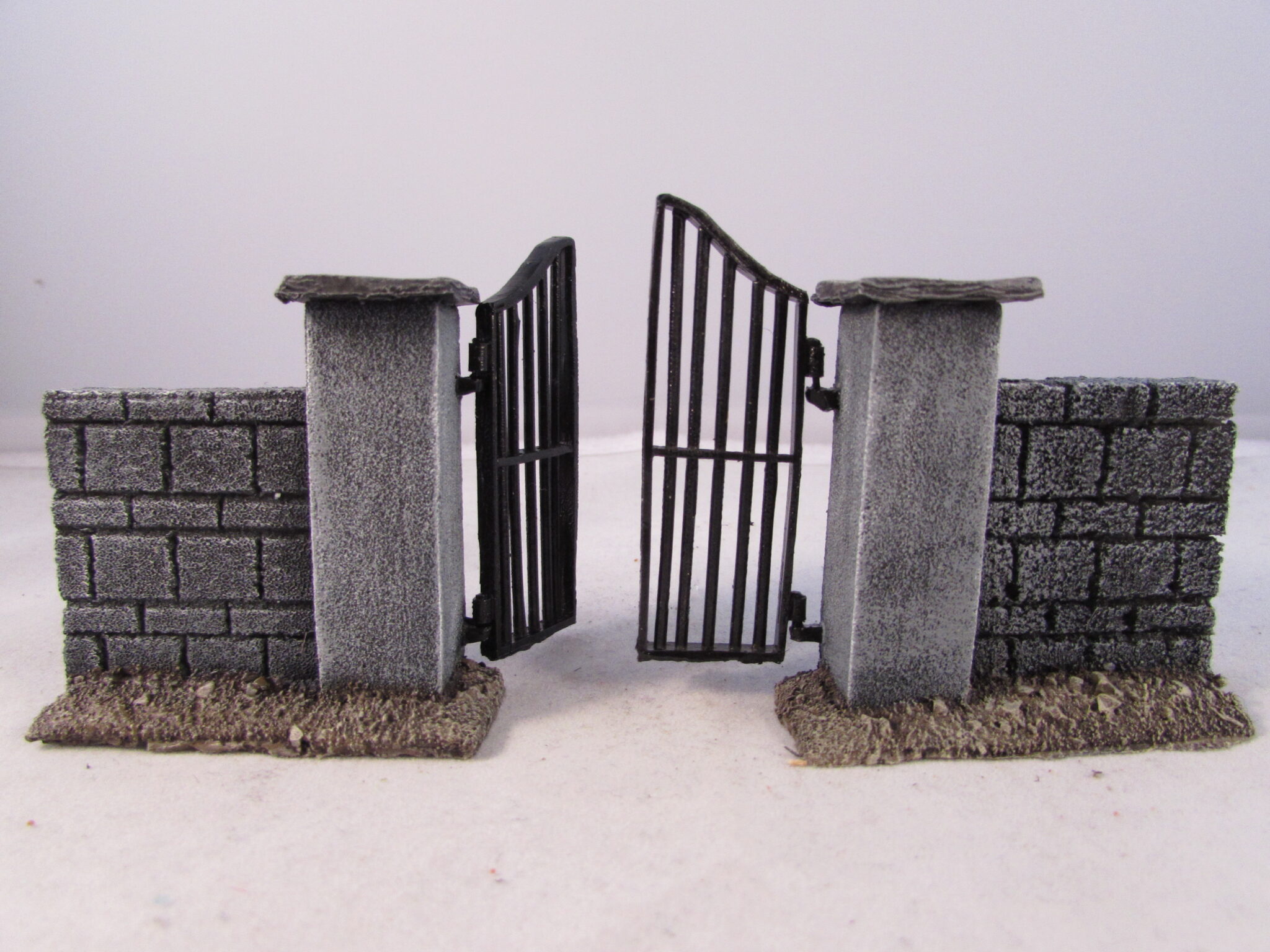 Cemetery Gate Section – Wargames Terrain Workshop